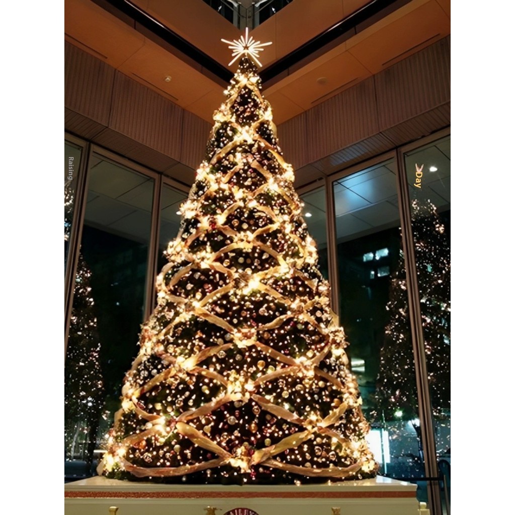 Christmas Frame Structure Large Christmas Tree Meter Meichen Decoration ...