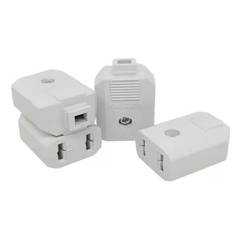 Monitoring Two-Pin Female Plug All Copper 250V10A Two-Hole Socket Box ...