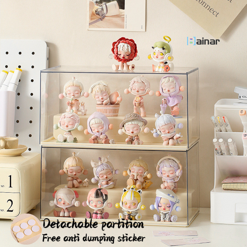 Double Layered Transparent Detachable Cabinet - Molly Bd Box Storage ...