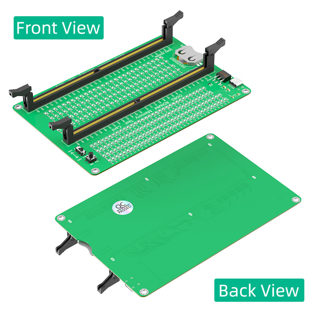 Ddr5 Rdimmudimm Memory Tester With Led Indicators With Long Latch 