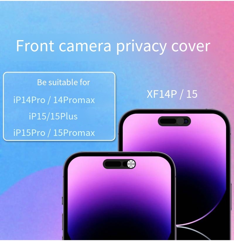 Front camera cover IPhone16 Anti-spy camera cover Lens Privacy sticker ...