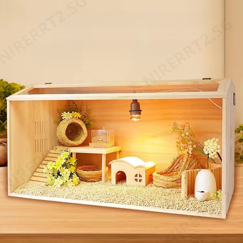 Chicken Cage Breeding Box Golden Bear Hamster Cage Breeding Insulation ...