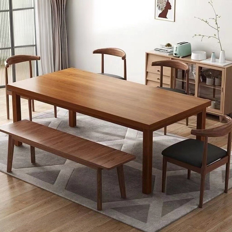 Dining Table Nordic Solid Wood Small Dining Table Set Modern Simplicity ...