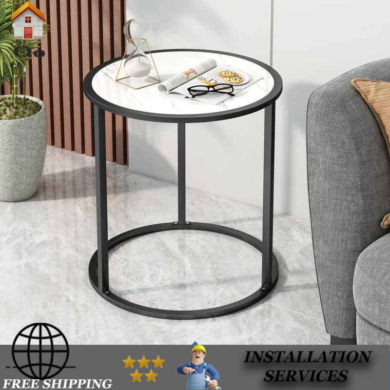 lss lss STAR Oo Coffee Table Round Side Sofa Living Room Simple Small ...