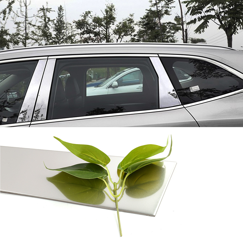 For Haval H6 3rd Gen 2021 2022 Car Window Pillar Strip Cover Stainless ...