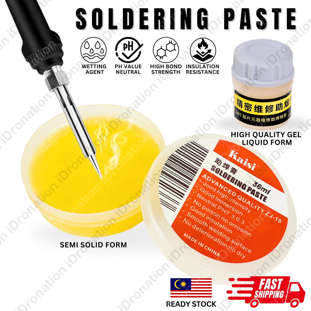 Soldering Paste 36ml 115ml 10G Welding Rosin Flux Paste Grease Lead ...