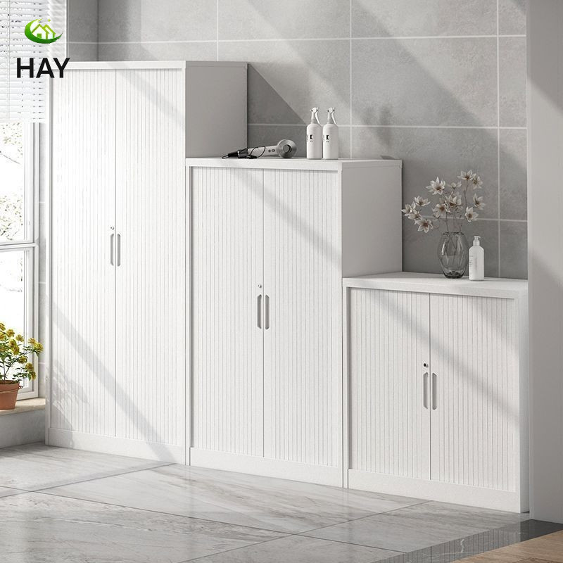 HAY Storage Cabinet Balcony Cabinet Steel Sliding Roller Shutter Door ...