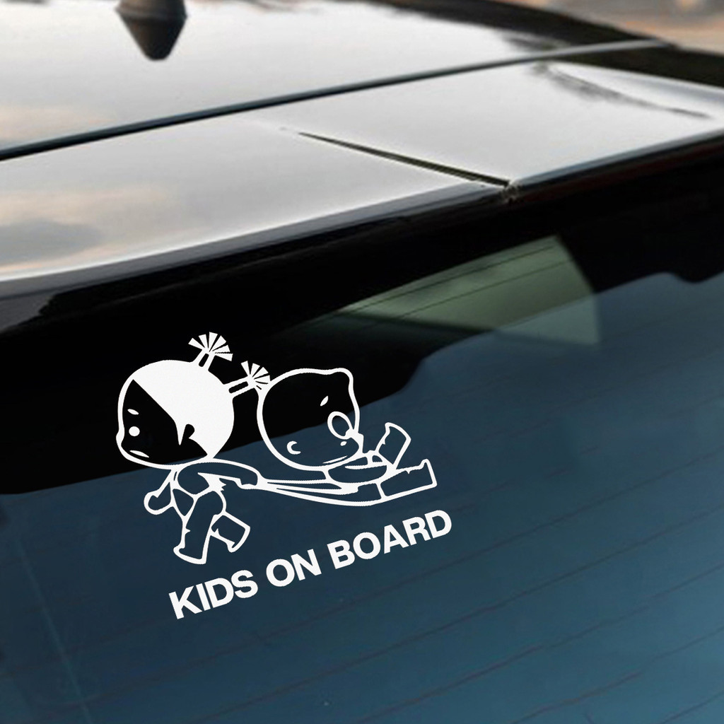 Baby in Car/ Baby on Board Reflective Car Accessories Stickers Auto ...