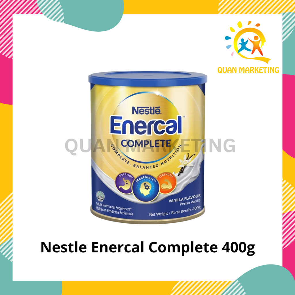 Enercal Complete Milk Formula Powder 400g - Adult Complete Nutrition ...