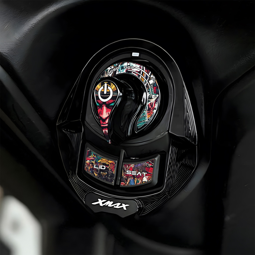 Ignition Switch Sticker for YAMHA NMAX XMAX 300 Motorcycle Accessories ...