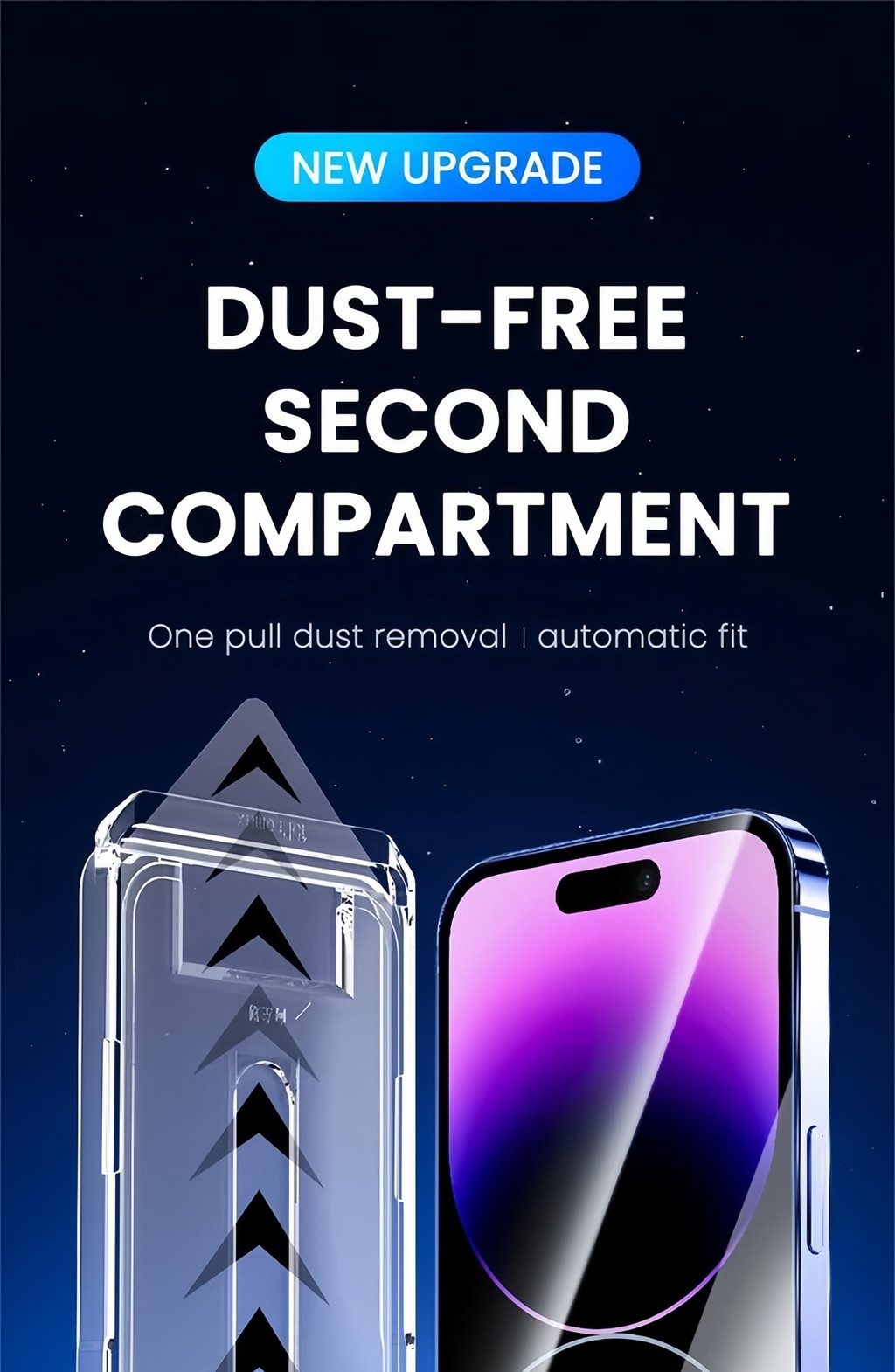 Quick Install Tempered Glass for IPhone 11 12 13 14 15 16 Pro Max Plus ...