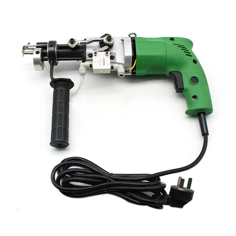 100-240V 2in1 Electric Tufting Gun Weaving Flocking Rug Machine Pistola ...