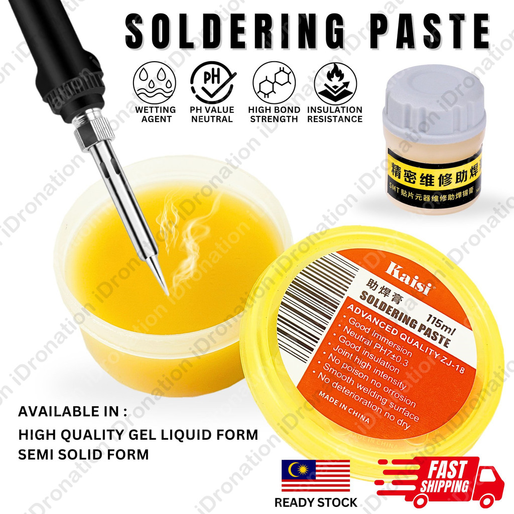 Kaisi 36ml 115ml Soldering Solder Welding Rosin Flux Paste Grease Lead ...