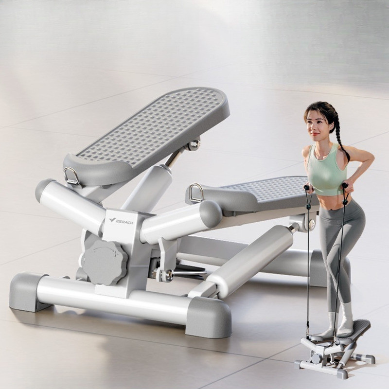 Stepper Adjustable Resistance Home Fitness Fixed Foot Pedals Silent ...