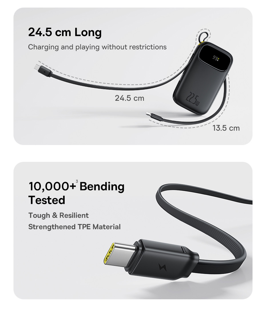 【CCC Certified Power Bank】Baseus Qpow3 10000/20000mAh PD 22.5W 20W ...