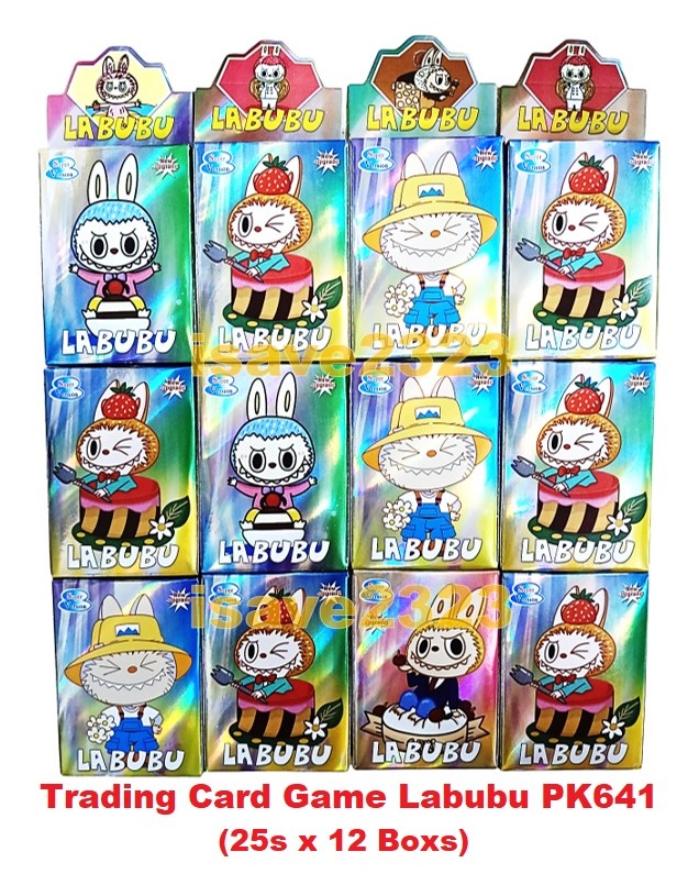 Labubu TCG (25 Cards x 12 Boxes) | Shopee Singapore