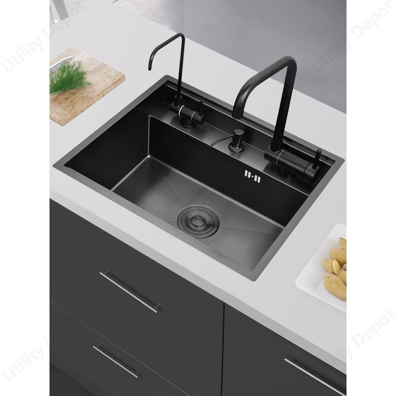 Kitchen Sink Nano Scale Sink Hidden Type Stainless Steel Sink Mini ...