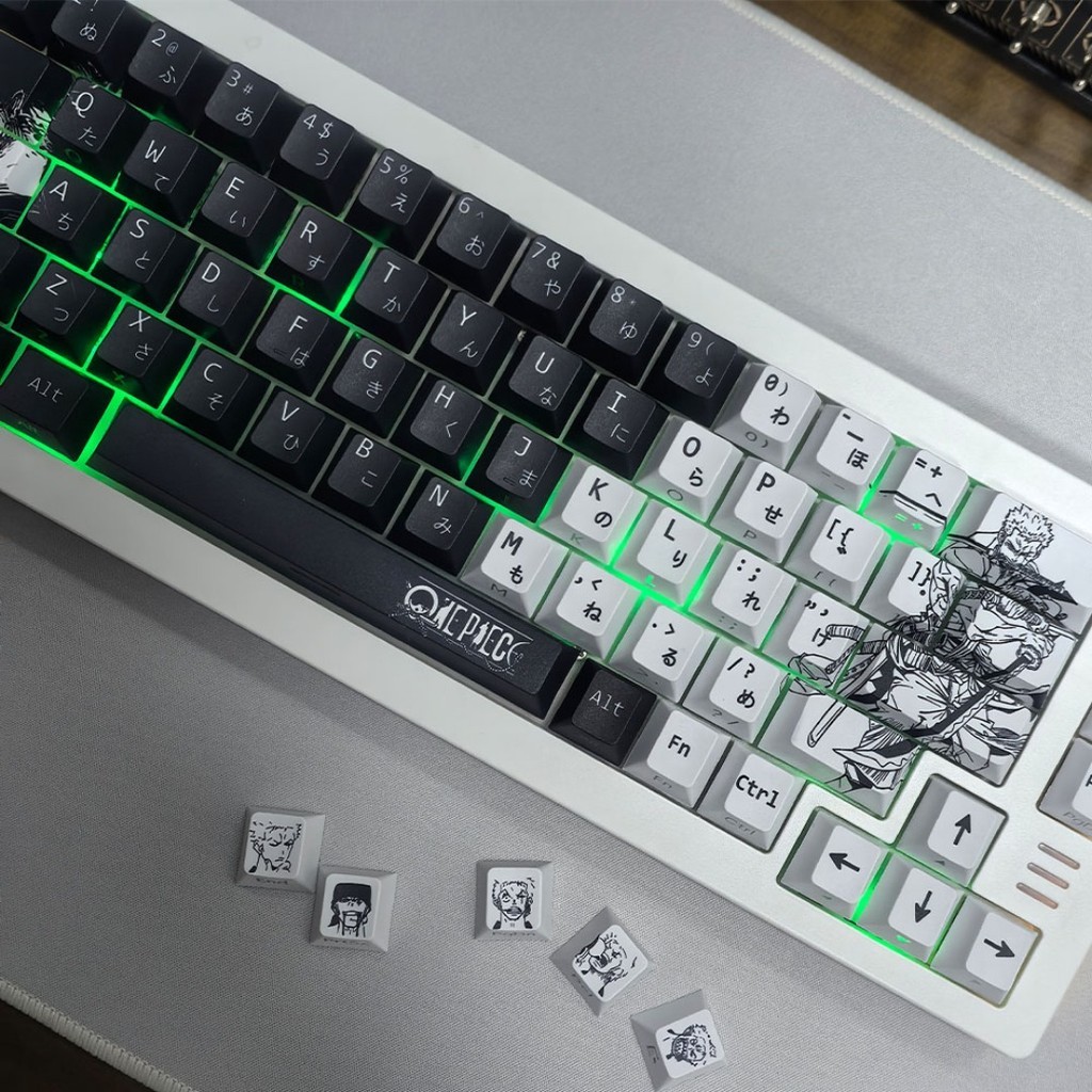 Zoro Keycap 126 Keys Cherry Profile PBT Dye Sublimation Letter Side ...