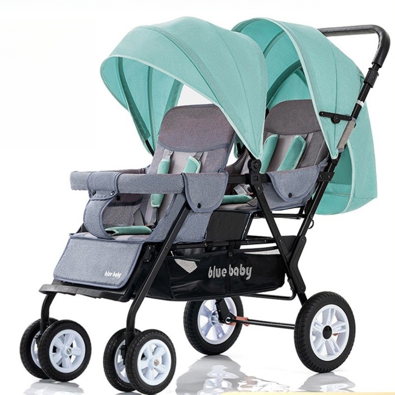 A Lightweight And Foldable Double Stroller Suitable For Two Children ...