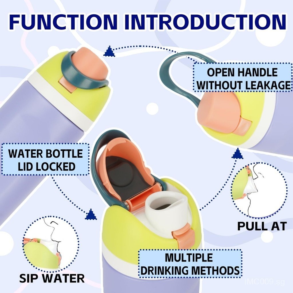 Replacement Lid for Owala Freesip, One Button Water Bottle Top ...