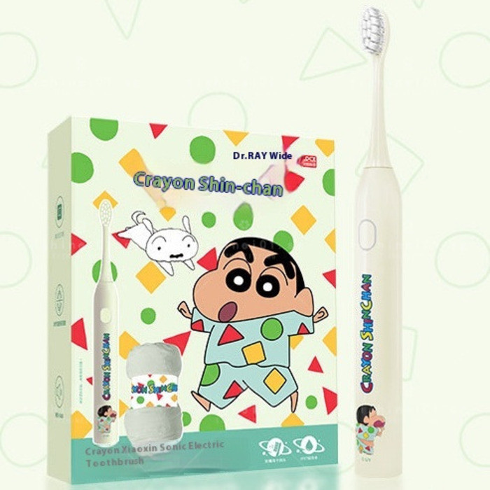Kids Electric Toothbrush Shin Chan Crayon Series Sonic Electric ...