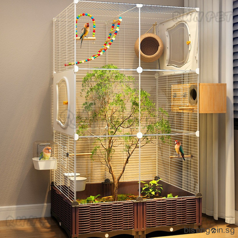RUNPET Bird Cage Birdcage Ecological Villa Parrot Exclusive Luxury New ...