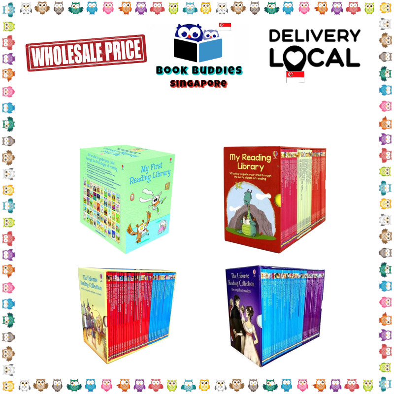 [🇸🇬 SG WHOLESALE PRICE] Usborne Reading Library Collections Box Set 1 ...