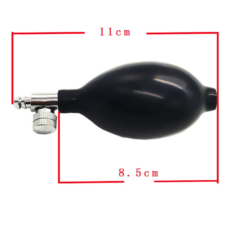 Replacement Black Manual Inflation Blood Pressure Latex Bulb With ...