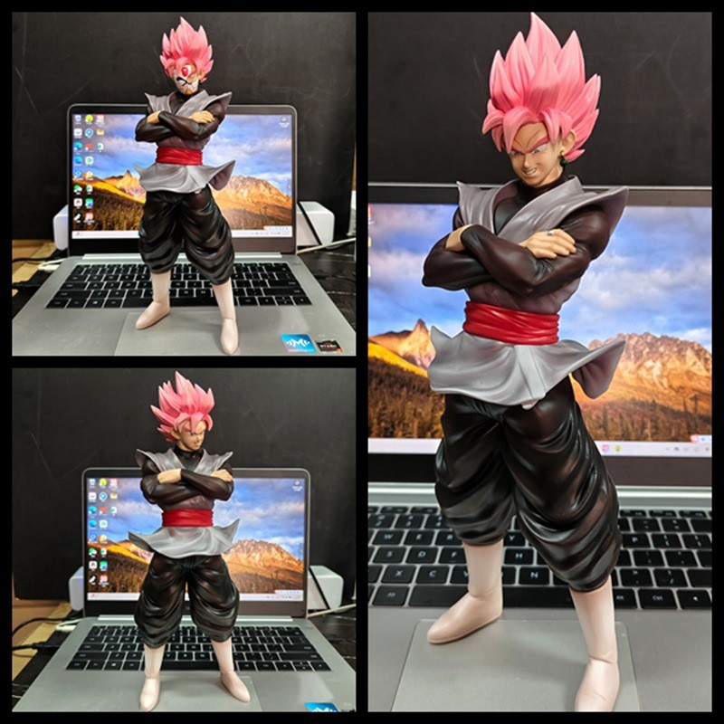 Dragon Ball Super Zamasu XENO as Super Saiyan Rose Statue Figure Model ...