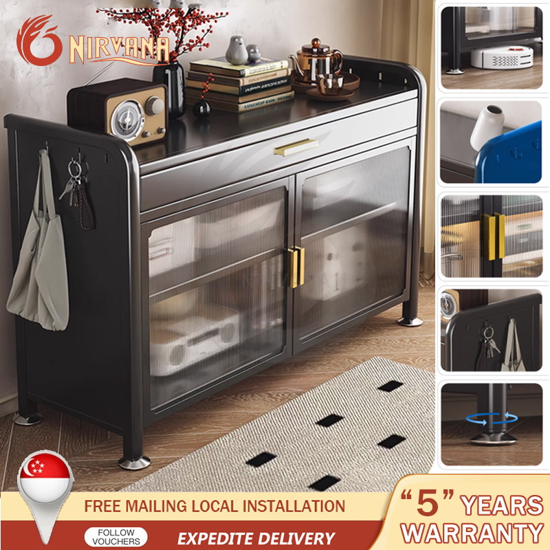 Adjustable High Load Kabinet Kitchen Storage Integrated Shelf Cabinet ...