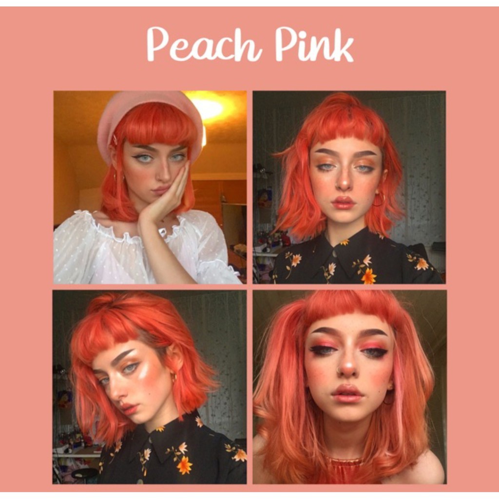 in stock Peach Pink (Bleach & Color) | Shopee Singapore