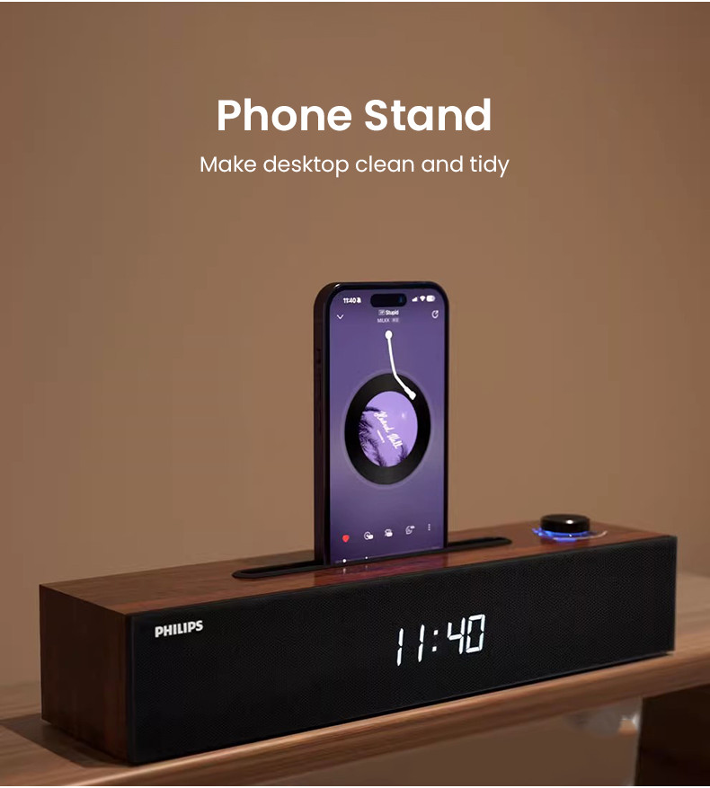 Philips SPA3809 Speaker Bluetooth5.3 USB Dual Connection Methods ...