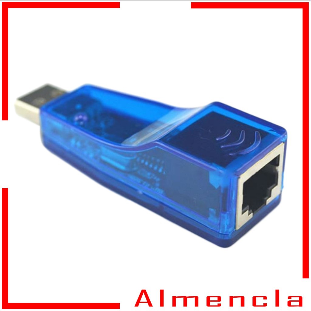 in stock [almenclaMY] PC USB To RJ45 Female To Ethernet Internet RJ45 ...