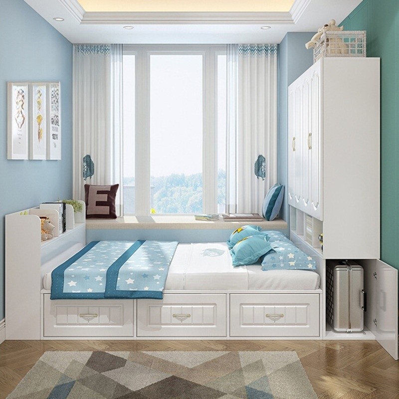 Multi-Function Tatami Bed Frame Integrated Type Bed Combination Type ...