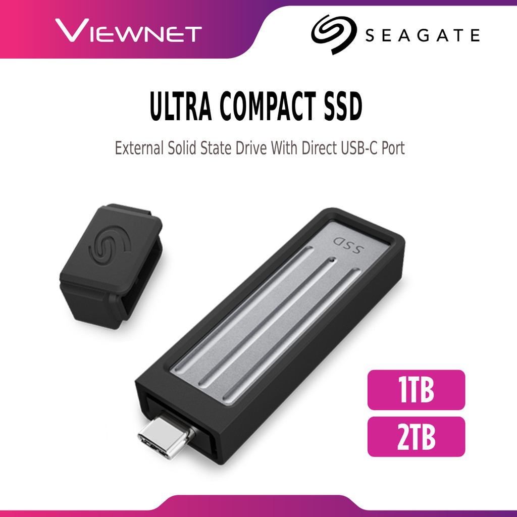 SEAGATE EXT SSD ULTRA COMPACT SSD EXTERNAL SOLID STATE DRIVE WITH ...