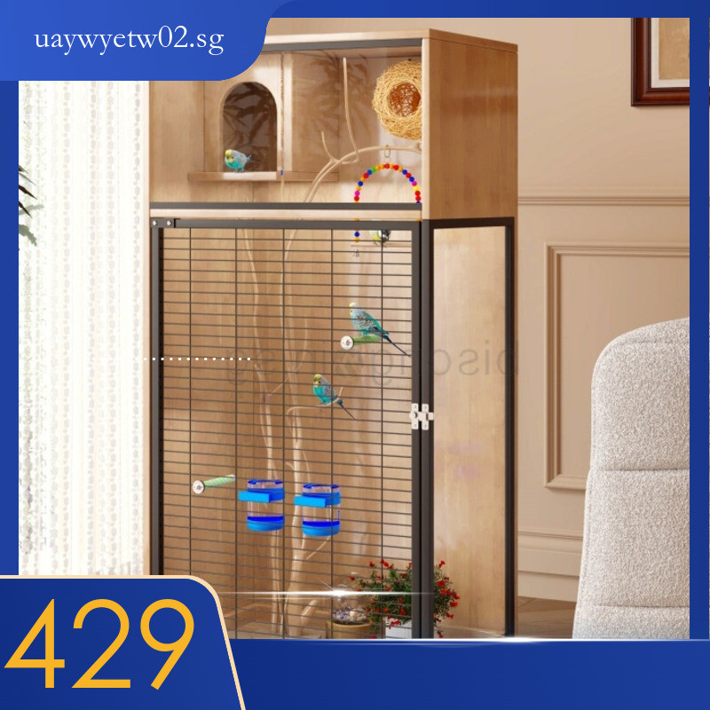 Parrot Bird Cage Thumb Meow Xuan Feng Solid Wood Special Bird Cage ...