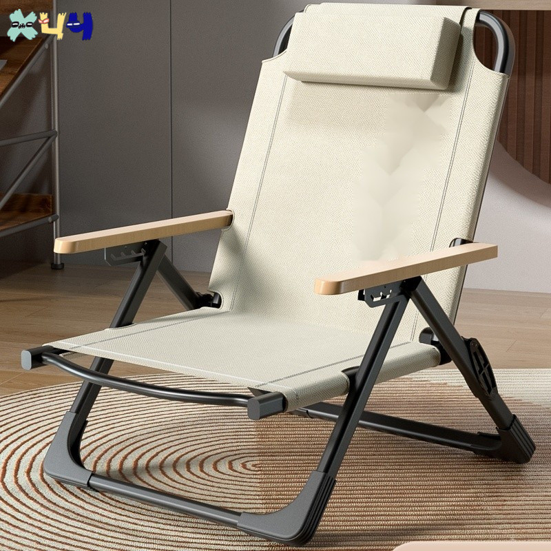 RHY Foldable With Lounge Portable Beach Back Rest Fishing Bench Simple ...