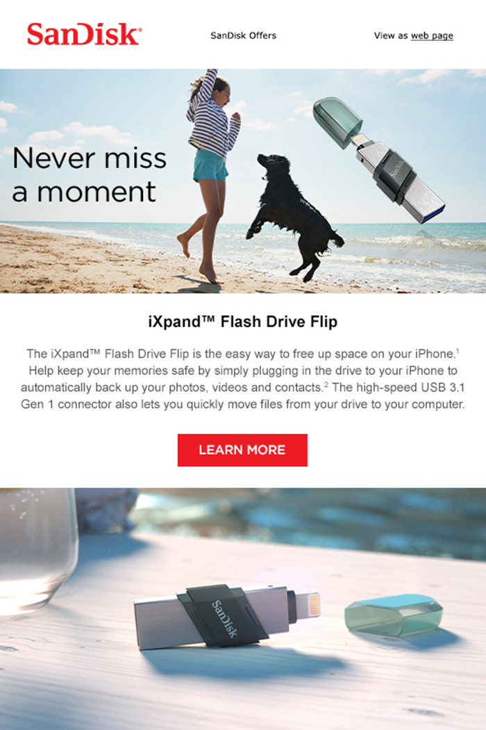 Sandisk iXpand Flip USB 3.1 Thumb Drive Flash Drive 100MB/s 64GB 128GB ...