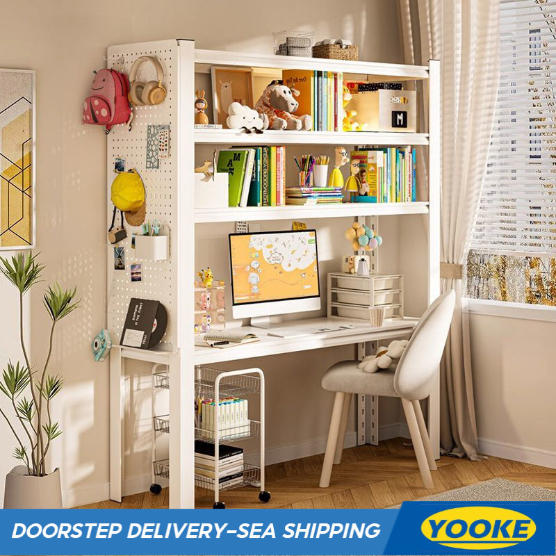 YOOK steel storage rack desk cargo rack learning desk office computer ...