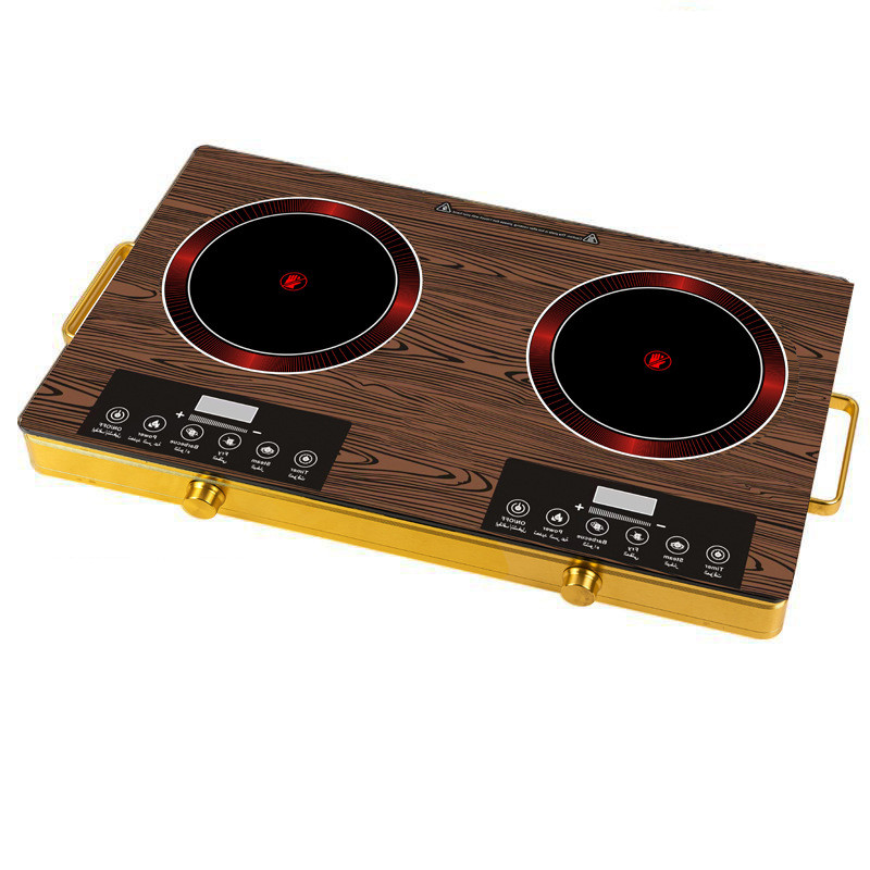 3500W High Power Dual Head Electric Ceramic Cooker Intelligent Timed ...