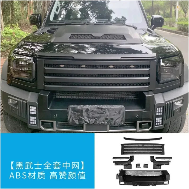 Car Front bumper Grill For Chery JETOUR T2 modified ABS Mask net ...
