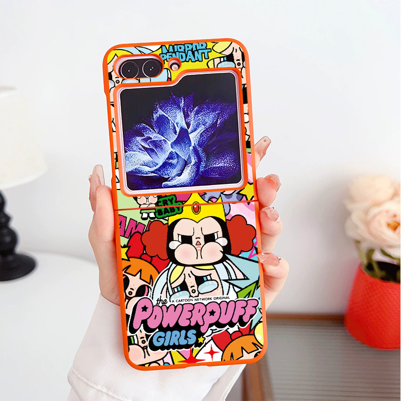 Cartoon Powerpuff Girls POP MART Crybaby Multicolored Hard Shockproof ...