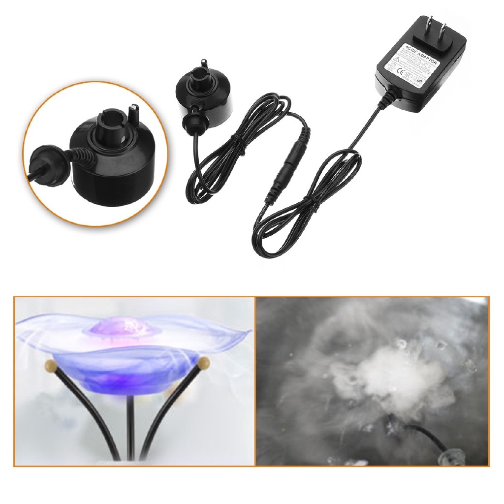 in stock Ultrasonic Mist Maker Fogger Water Fountain Pond Atomizer Air ...