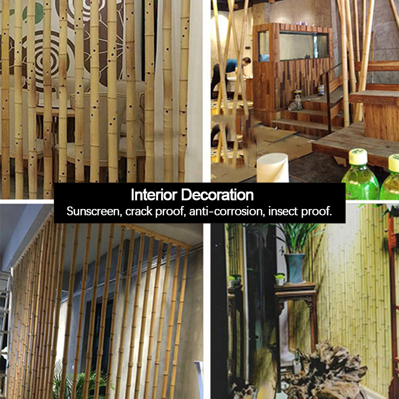 Natural Bamboo Fencing & Garden Decor - Purple Bamboo Screens, Anti ...