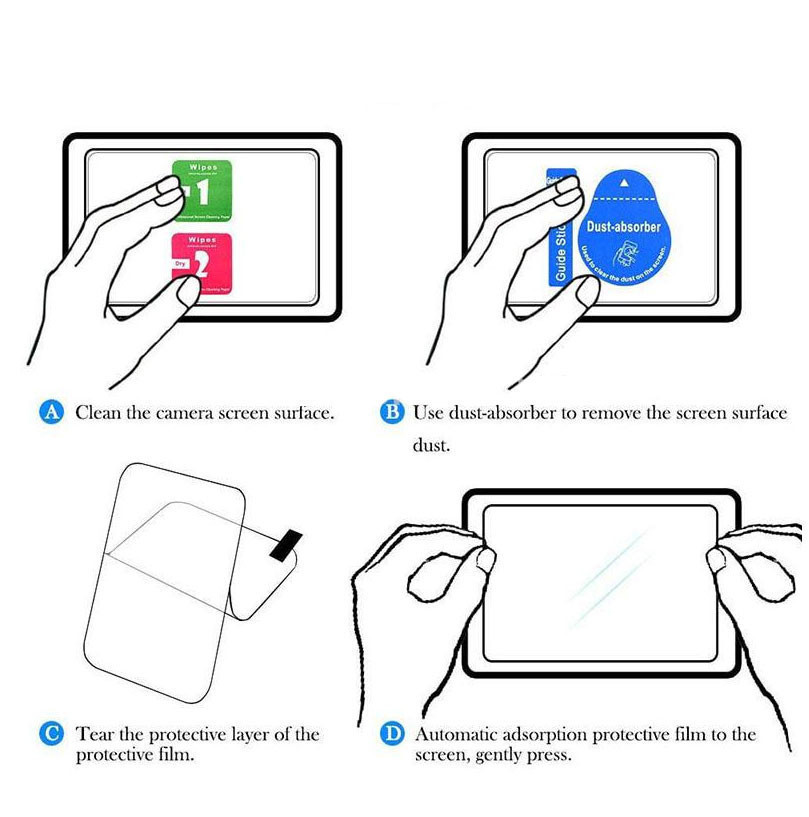 Tempered Glass Film For Canon Eos 200d Mark2 200d Ii Camera Lcd Screen Protector Shopee Singapore