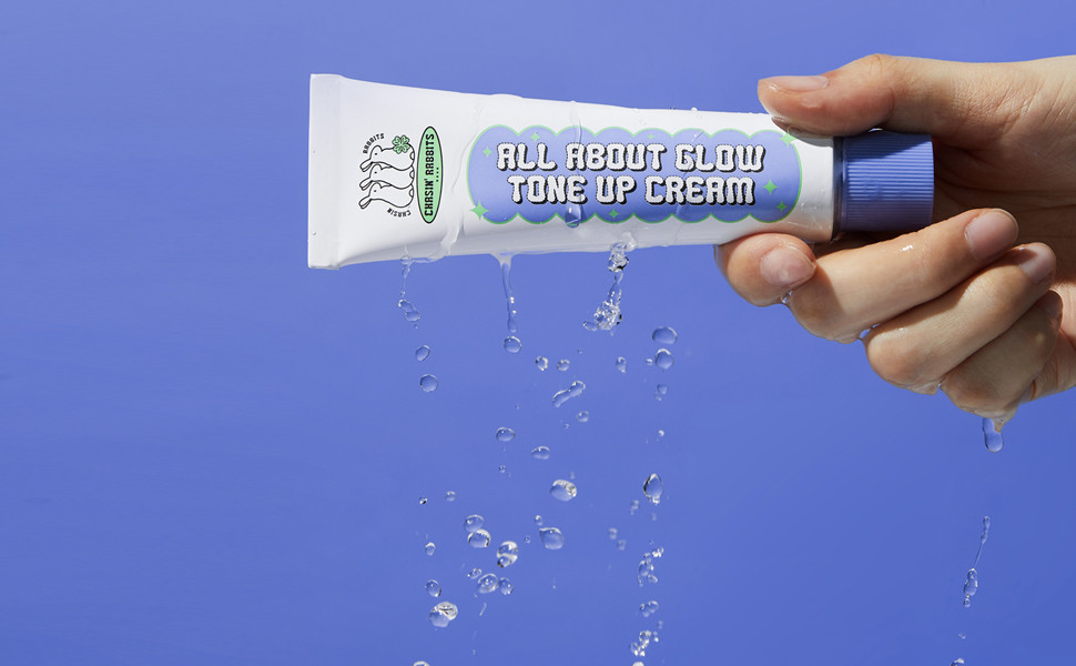 CHASIN' RABBITS All About Glow Tone Up Cream (Vegan) 50ml | Shopee ...