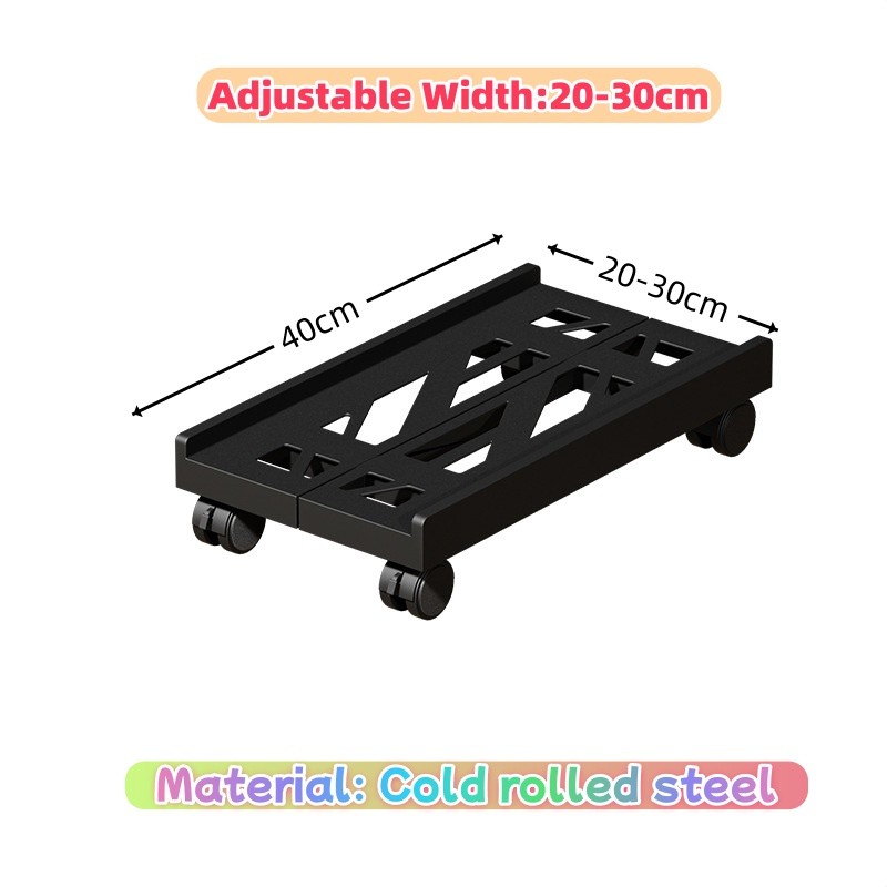 A++ Computer CPU Stand Base 360 Rotating PC Tray Desktop Rack Computer ...