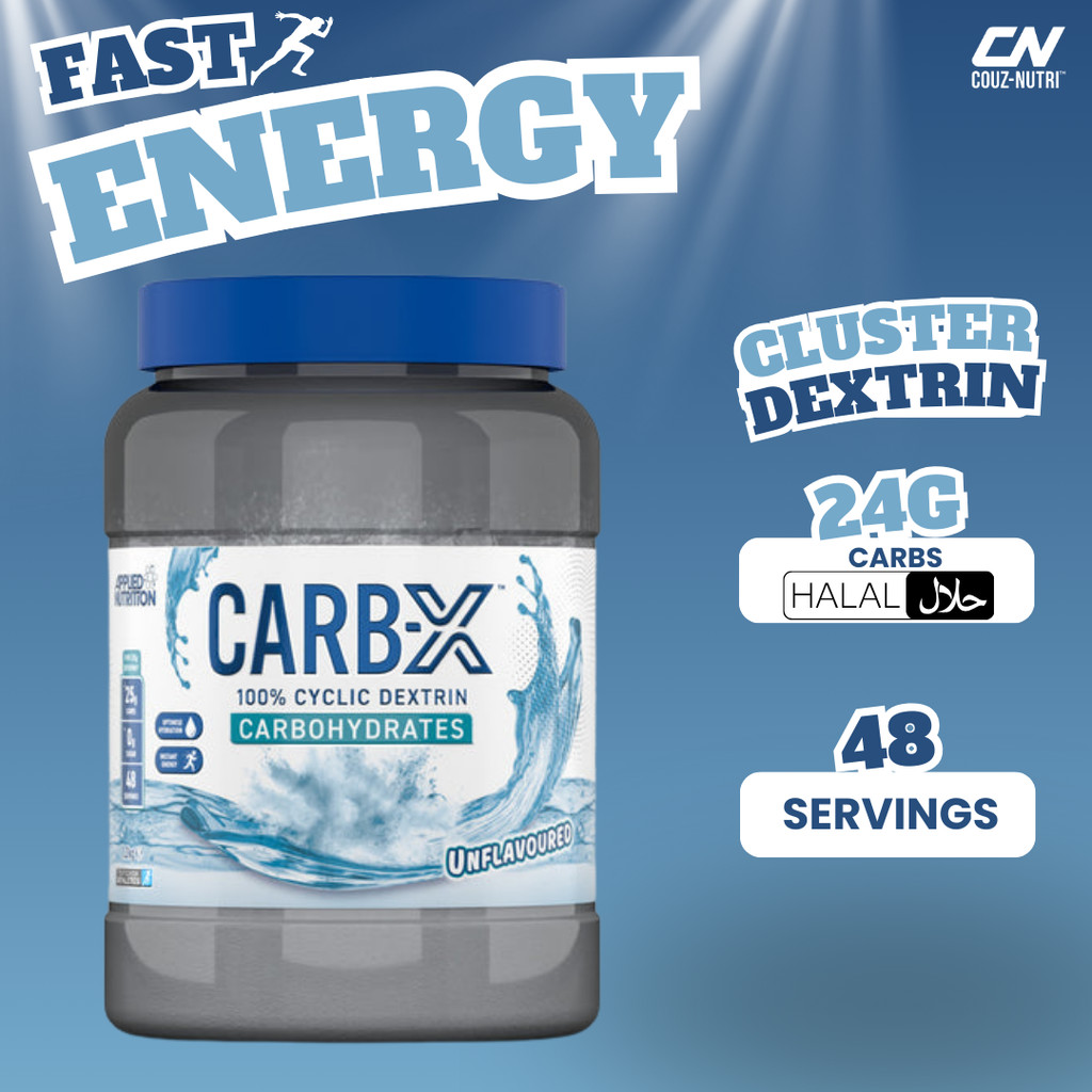 Applied Nutrition Carb X - 100% Cyclic Dextrin Carbohydrates | Intra ...