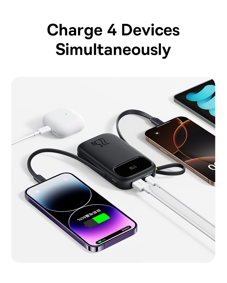 【CCC Certified Power Bank】Baseus Qpow3 10000/20000mAh PD 22.5W 20W ...