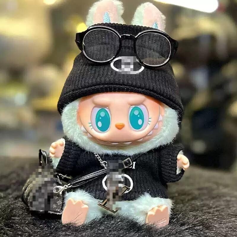 Labubu Doll Clothes Shirt Pants Hat for Labubu V1 Labubu V2 Have A Seat ...